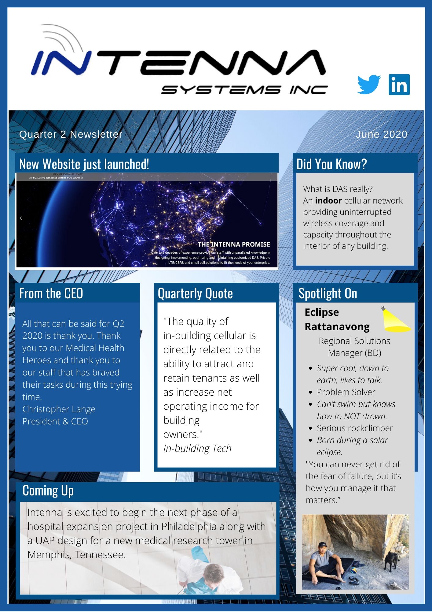 Newsletter - Intenna Systems INC.